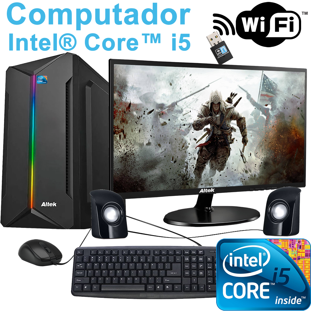 Computador Intel Core i5 / 3ra Generación / Monitor 19.5 / Ram DDR3 8gb ...